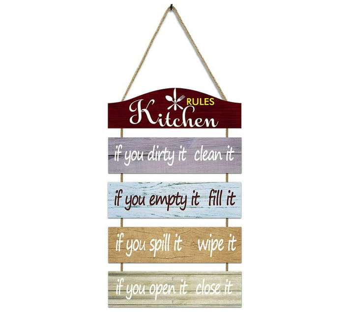 Someone’s in a Makro Kitchen Rules Sign Funny - Kitchen Rule Wall Decor ...