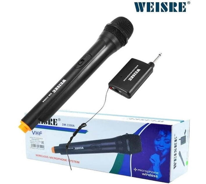 AD Stores WEISRE DM-3308A Premium Quality Wireless Microphone ...