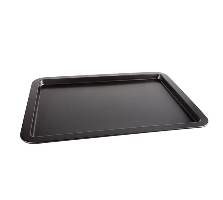 Someone’s in a Makro Baking Tray - Non Stick - Aluminium - Black - 43Cm ...