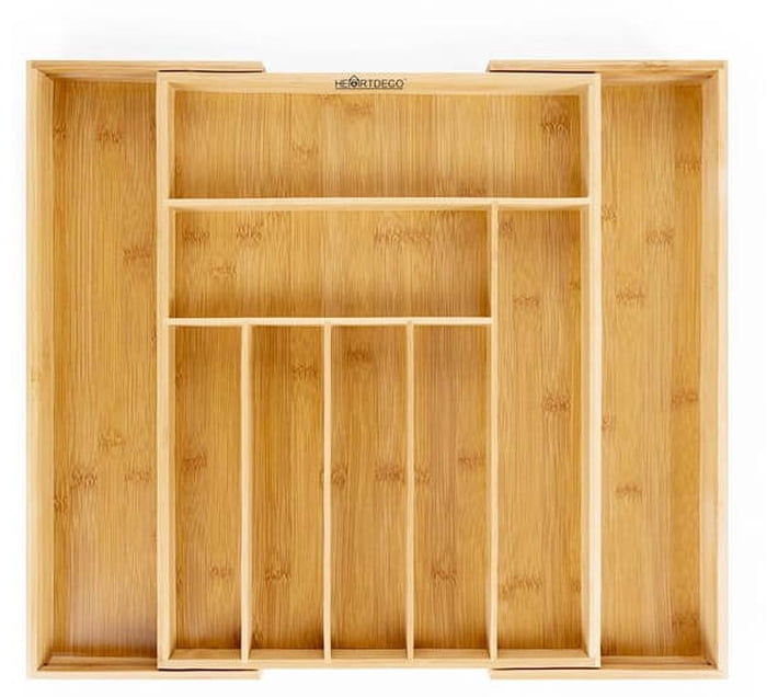 Heartdeco 50260 Bamboo Free Standing Sideboard (Finish Colour - Brown ...