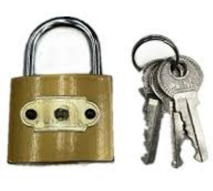 IRON LOCK Steel Metallic Door Knobs (Gold) | Makro