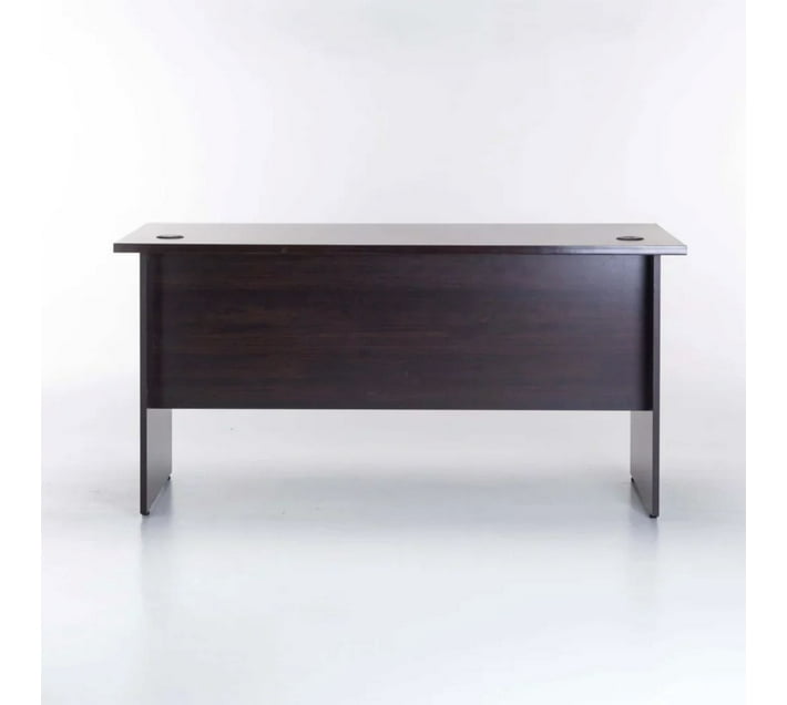 VIVIDITTO DF0509B Solid Wood Study Table (Free Standing, Finish Colour ...