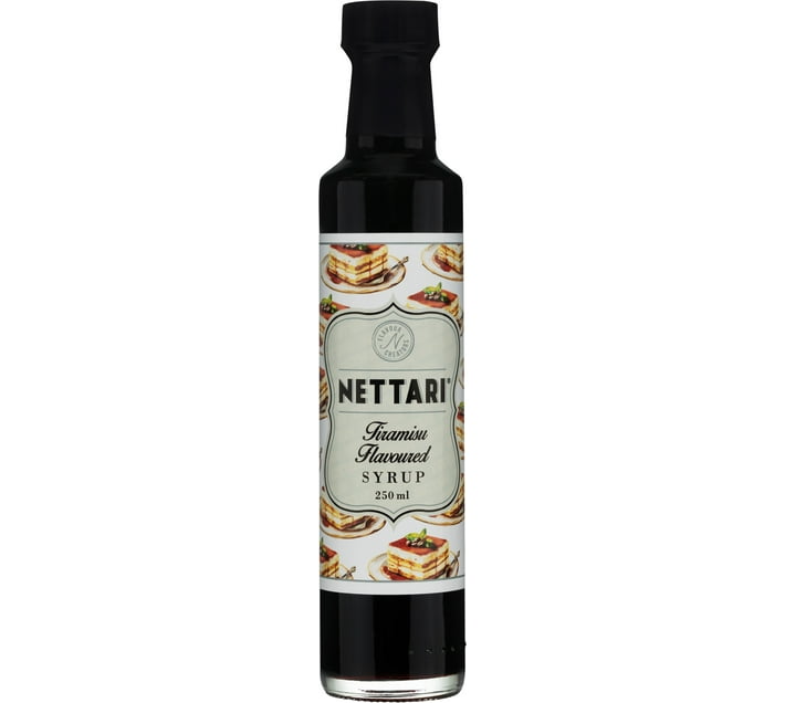 Buy Nettari Tiramisu Flavoured Syrup (250 ml) in Bulk | Makro Business