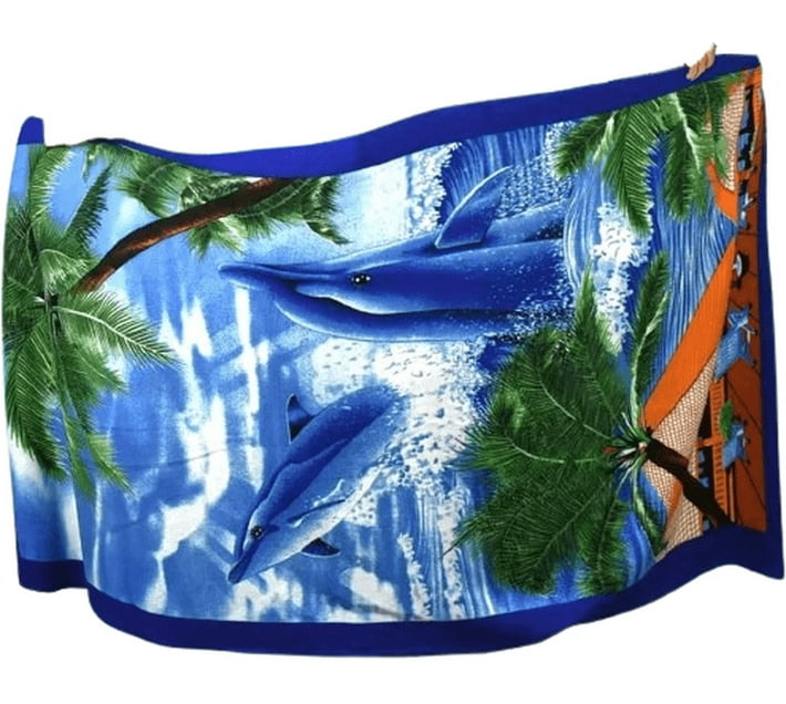 Generic Cotton Beach Towel (Blue) | Makro