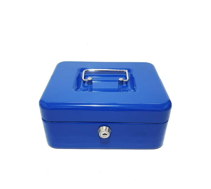 Someone’s in a Makro Medium cash box blue Mood