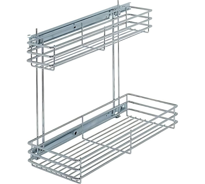 ROCO Pullout Spice and Bathroom Rack Organiser 300 Unit Steel Organizer ...
