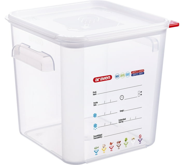 Araven Polypropylene Utility Container - 18 l (White) | Makro