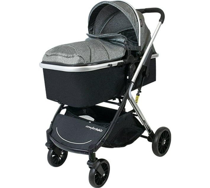 Baby Links 6009710933596 Stroller Pram (No Recline position, Grey ...
