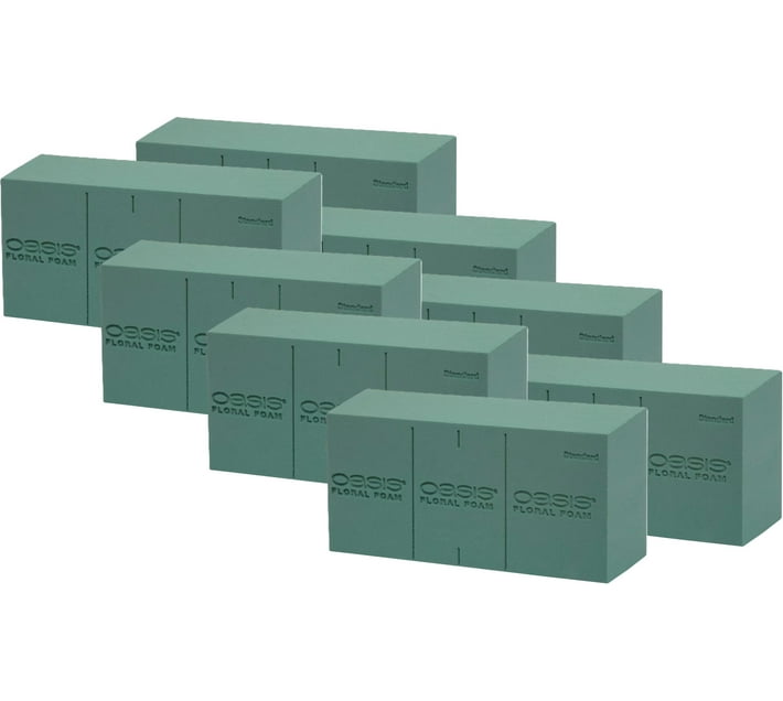 Oasis Ideal Floral Foam x 8 Pack Do-it-yourself Kits Art and Craft Kit ...