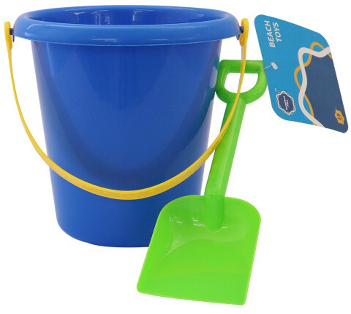 generic Kiddies Beach Bucket with Spade Beach Toys & Play Sets | Makro