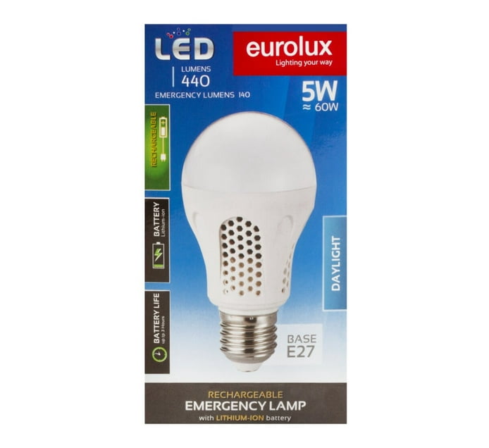 Someone’s in a Makro Eurolux 5 W Rechargeable LED Globe Mood