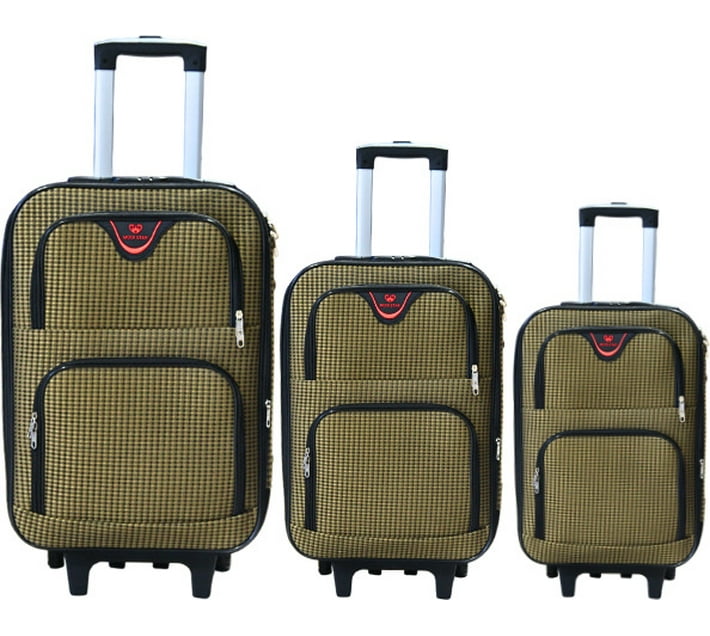 Mooistar Travel Luggage Bag Set 3 Pieces Check-in Suitcase 4 Wheels ...