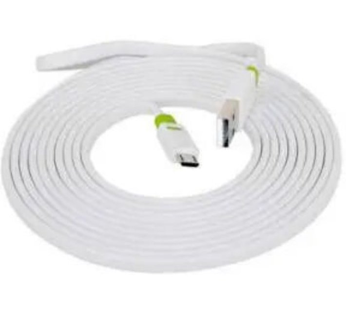 Perfect Dealz Full Speed Premium Flat USB Cable C885 USB Cable (White ...