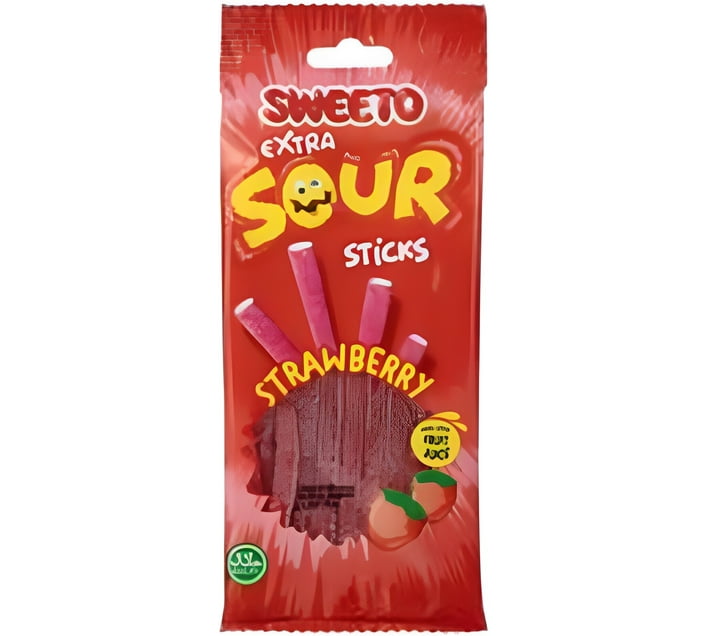 Gordons Sweets Sweet Candy Strawberry Sticks 20g Pouch (36 x 20 g) | Makro