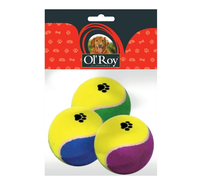 Someone’s in a Makro Ol'roy 1 x 1's Tennis Ball 3 Pack Mood