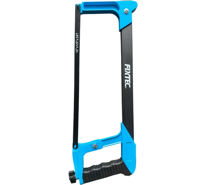 FIXTEC 12" 300mm Industrial Square Tube Hacksaw Frame, 1pc Blade Hack ...