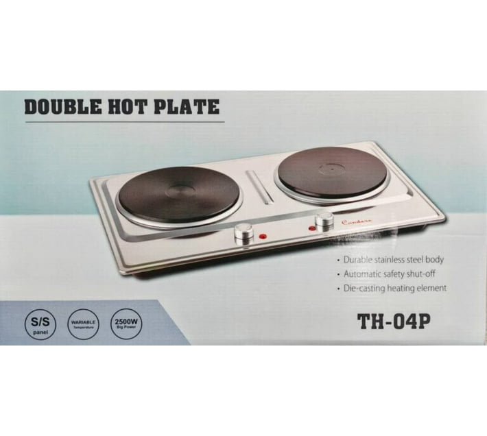 Condere Double Hot Plate TH-04P Electric Coil Stove (2 Burner) | Makro