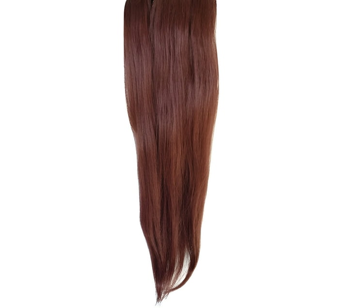 Flye 10 Piece Straight Long 55-60cm Full Head Clip-on Extensions XXL ...