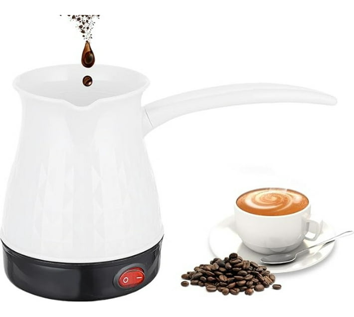 LUMA BELLA Coffee Maker 3 Cup Coffee Maker (White) | Makro