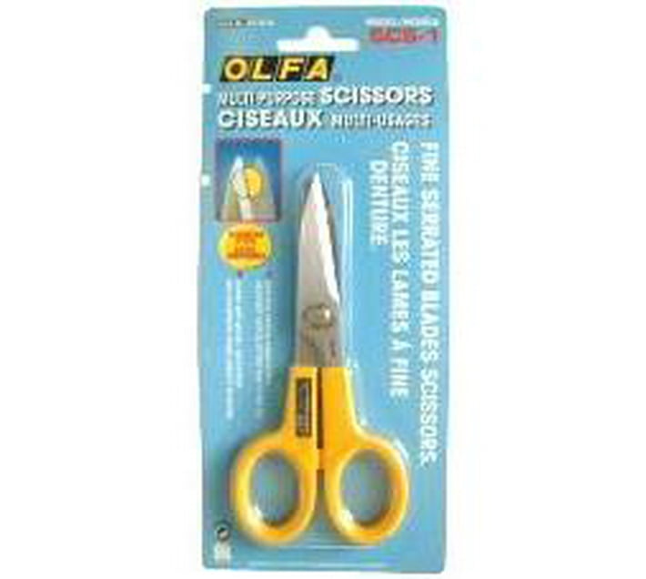 Someone’s in a Makro Olfa Scissors W/Serrated Ss Blades Mood
