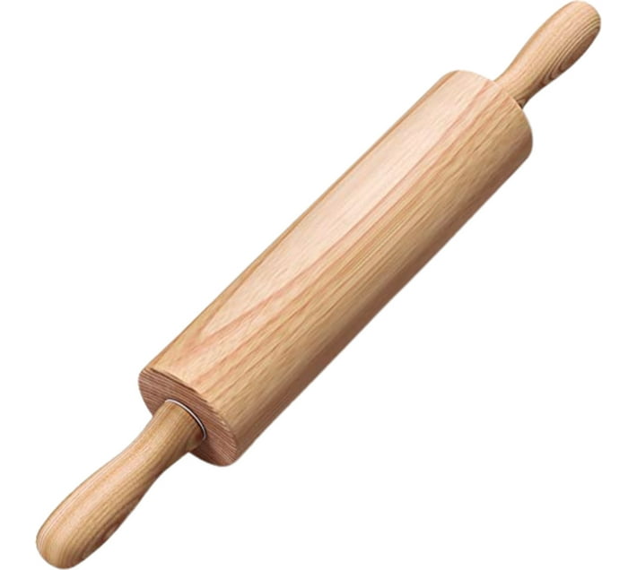 generic Kitchen Rolling Pin Non-Stick with Handles Wood Rolling Pin ...