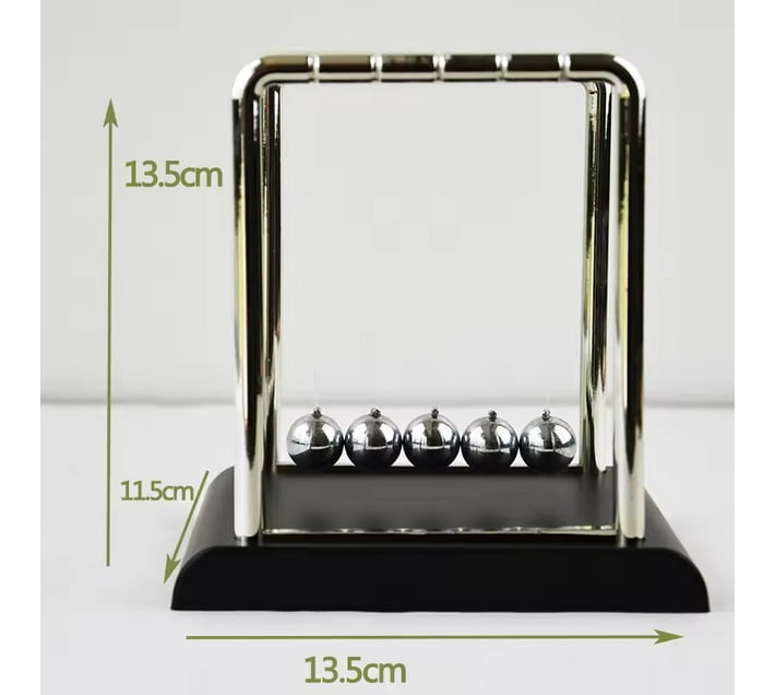 Perfect Dealz Newton’s Cradle Balance Balls Oval Ball - Size: 1 (Pack ...
