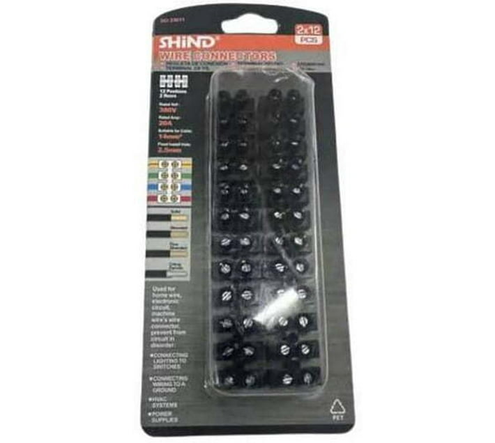 DF-4369 Wire Ferrule Wire Connector (Black, Pack of 2) | Makro