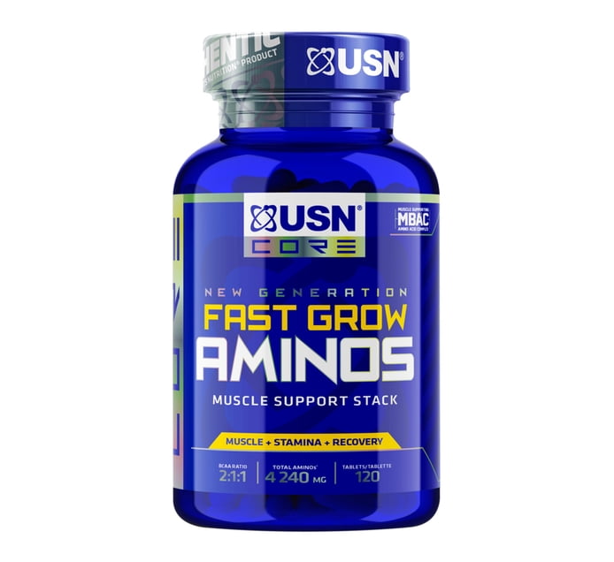 Buy USN Fast Grow Amino Stack 120 Tablets in Bulk | Makro Business
