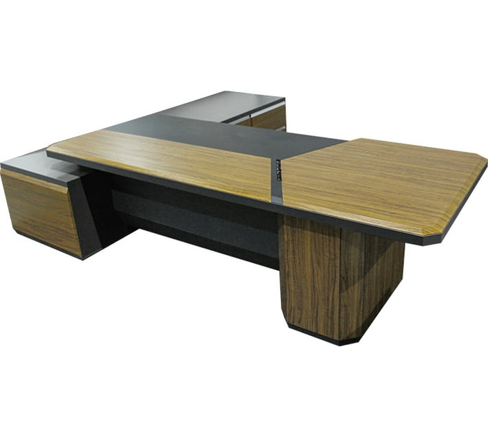 GOF FURNITURE DT-BT2528 Executive Desk Engineered Wood Office Table ...