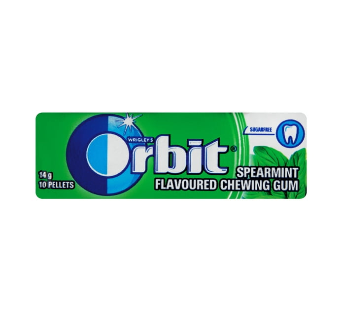 Buy Orbit Sugar Free Gum Pellet Pack Spearmint (30 x 10pc) in Bulk ...