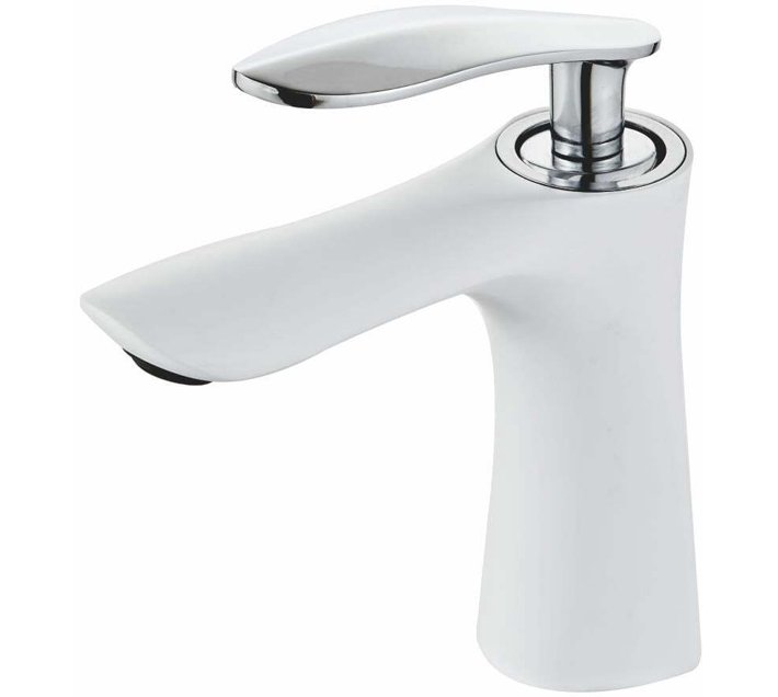 Ifeel Bathroom Tap 0825 White Basin Mixer Faucet () | Makro