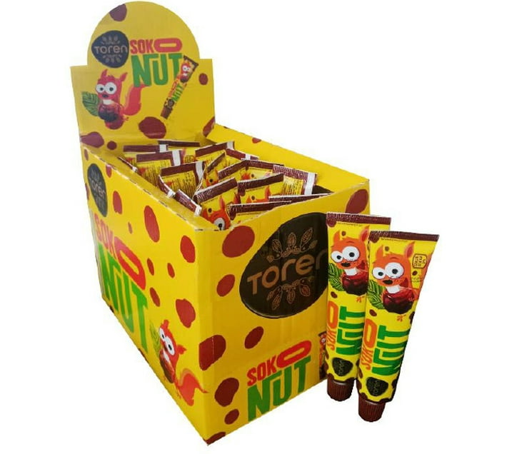 Toren Soko Nut Chocolate Tubes Pack Milk Chocolate Bites (600 g) | Makro