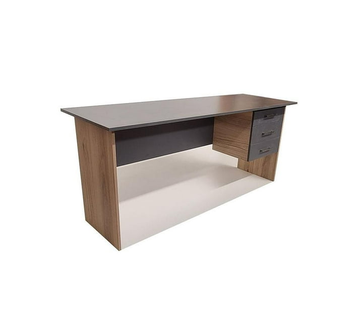 Someone’s in a Makro London 3 Drawer Desk 180cm - Storm Grey & Sahara Mood