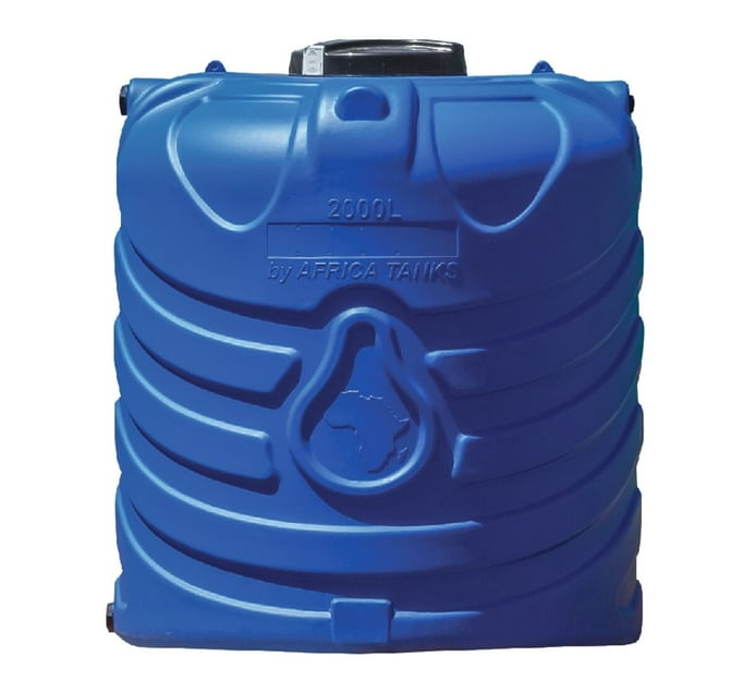 Afri Tanks 2000l Vertical Storage Tank Royal Blue | Makro