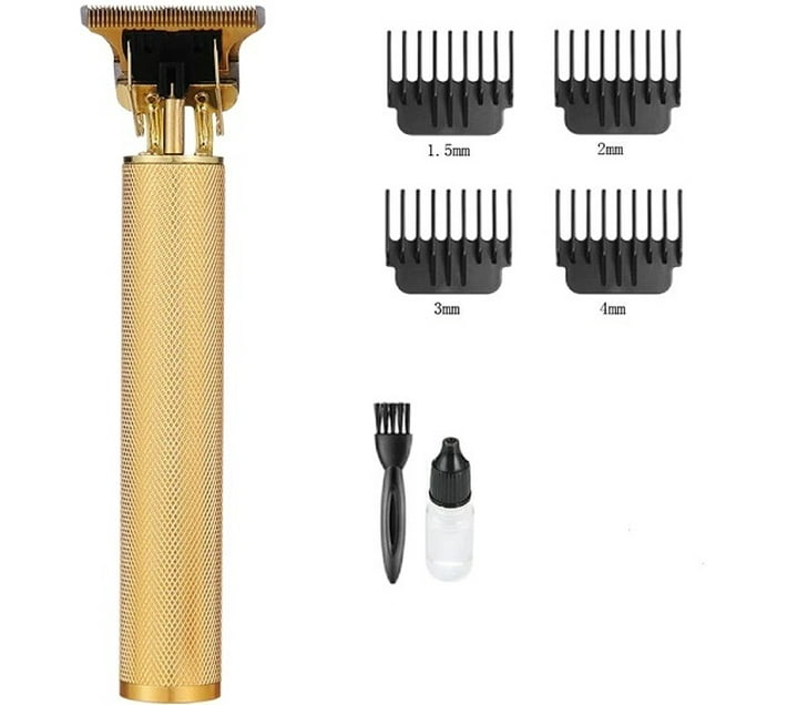 aorlis AO-49997 Trimmer 1 hr Runtime 1 Length Settings (Gold) | Makro