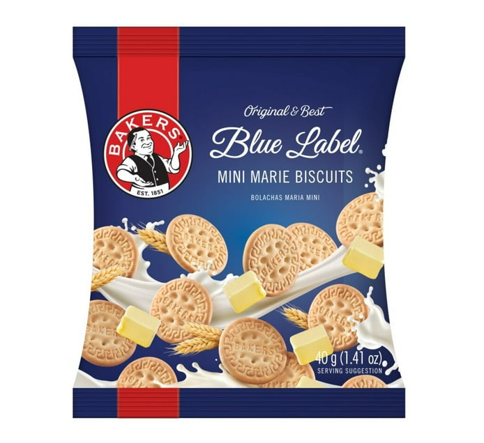 Bakers Mini Biscuits Blue Label Marie (1 x 40g) | Makro