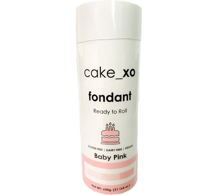 Cake_xo Baby Pink Ready to Roll Fondant Vanilla Cake (600 g) | Makro