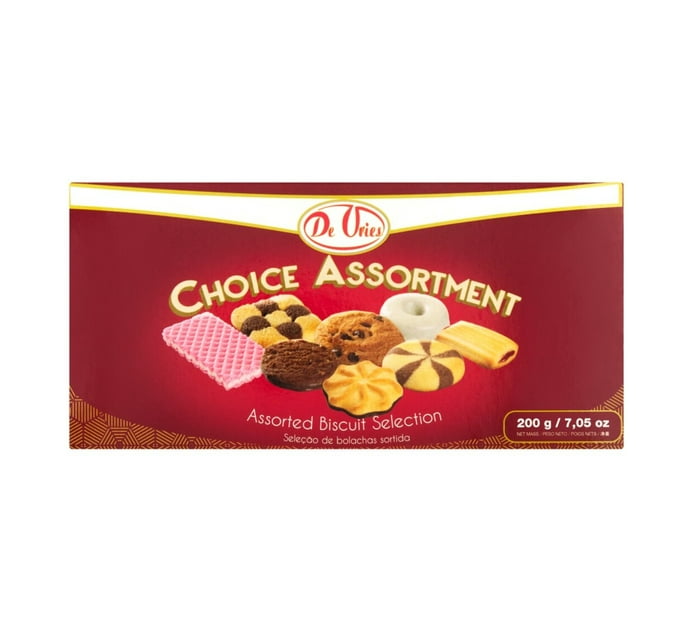 De Vries Choice Assortment Biscuits (1 x 200g) | Makro