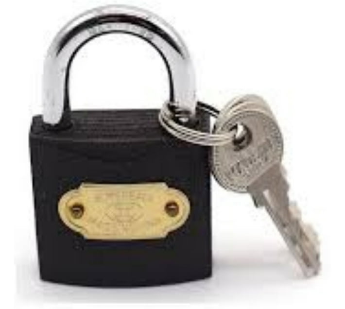 IRON LOCK Steel Metallic Door Knobs (Black) | Makro