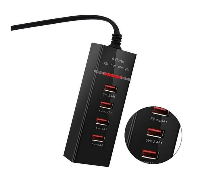 Someone’s in a Makro Multi 4 Ports USB Travel Mobile Phone Charge Mood