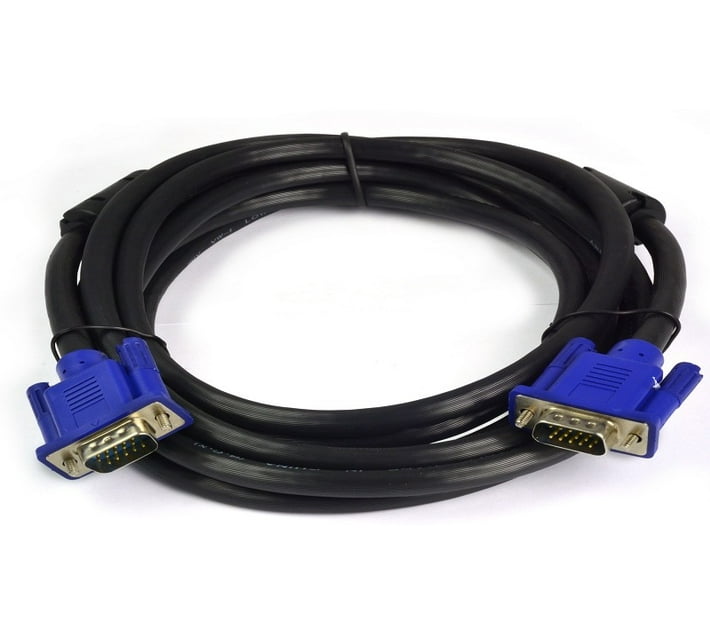 ZATECH 3 m VGA3M (Compatible with Computer, TV, Laptop, Black, Blue ...