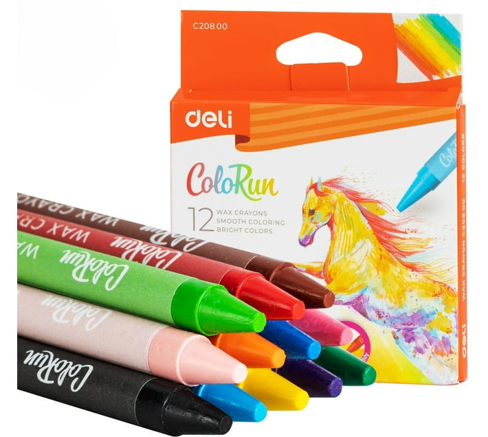 deli Wax Crayons (Assorted) | Makro