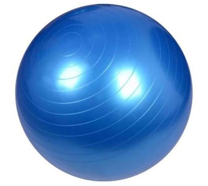 Umlilo Logistics Yoga Ball Oval Ball - Size: 4 (Pack of 1, Blue) | Makro