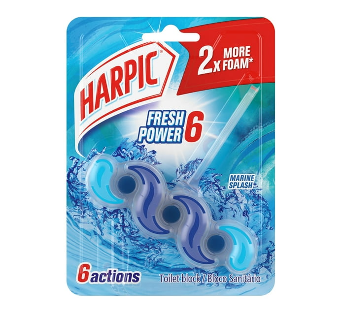 Buy Harpic Fresh Power 6 Marine Splash (6 x 35g) in Bulk | Makro Business