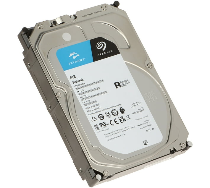 Sky Hawk HDD (ST6000VX009) (Interface: SATA III, Form Factor: 3.5 inch ...