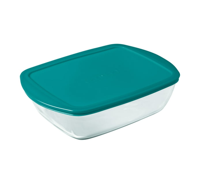 Someone’s in a Makro Pyrex 2.6l Rectangular Roaster w/Lid Mood