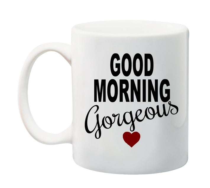 Someone’s in a Makro Good Morning Gorgeous mug Mood