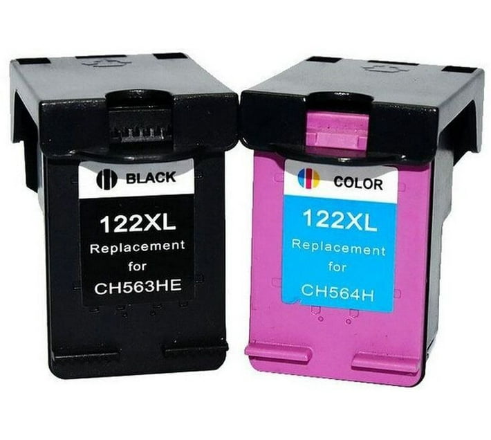Buy HP ColourInk Quest Generic 122XL Black and Tri Colour Combo Pack ...