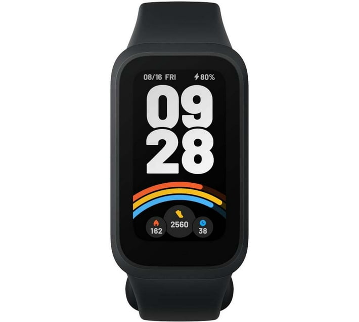 Buy Xiaomi Smart Band 9 Active Smartwatch (black Strap, 1.47-inch) in ...