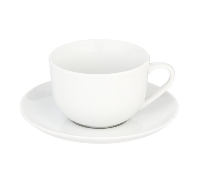Someone’s in a Makro Basic White Tea Cup and Saucer Mood